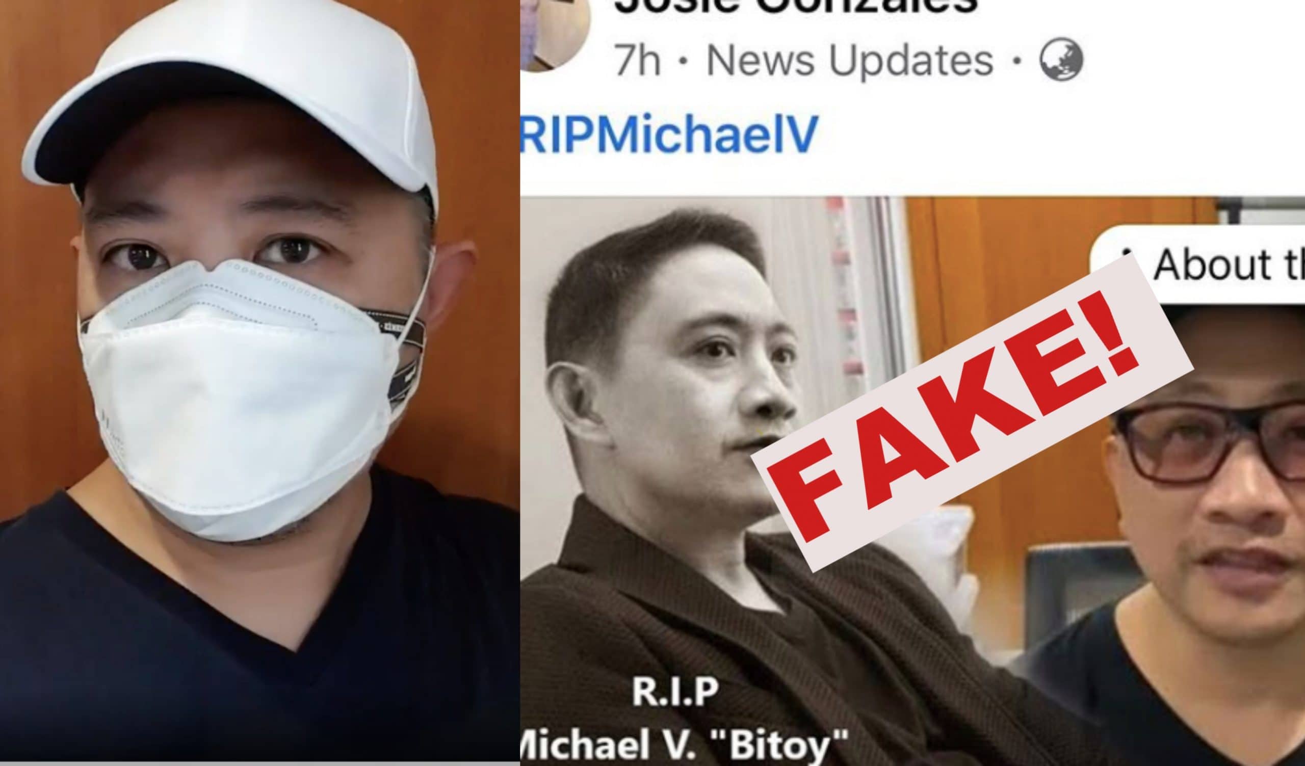 Michael V falls victim to social media death hoax - Latest Chika