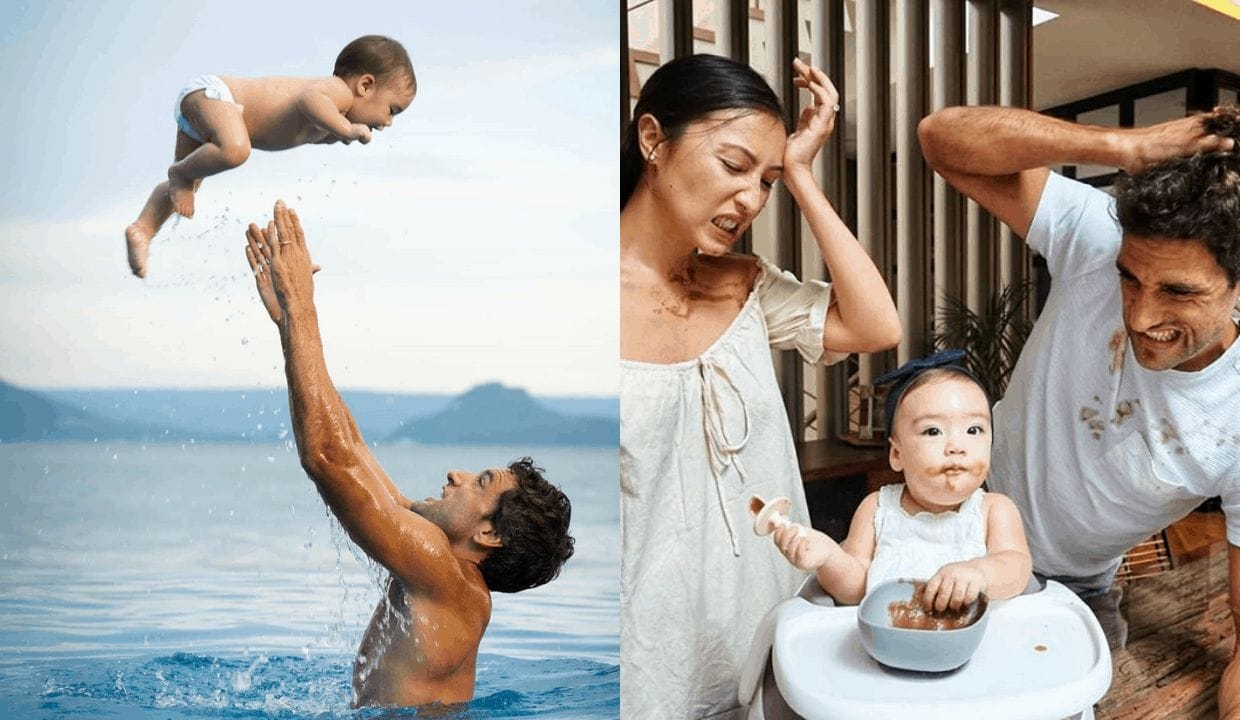 Nico Bolzico says behind this beautiful father-child photo is ...