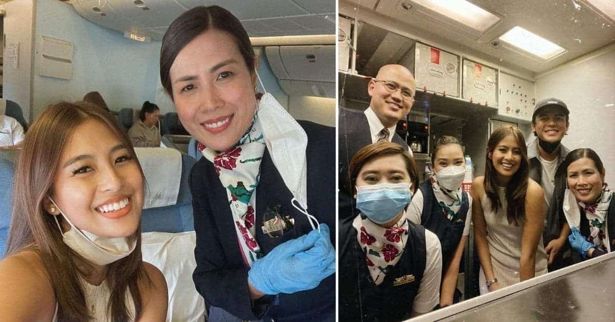 Gabbi Garcia shares moments of flight attendant mom in action - Latest ...
