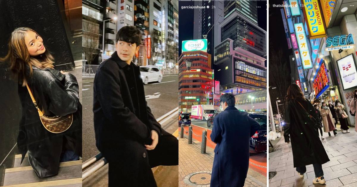 Joshua Garcia, Bella Racelis spotted in Japan - Latest Chika