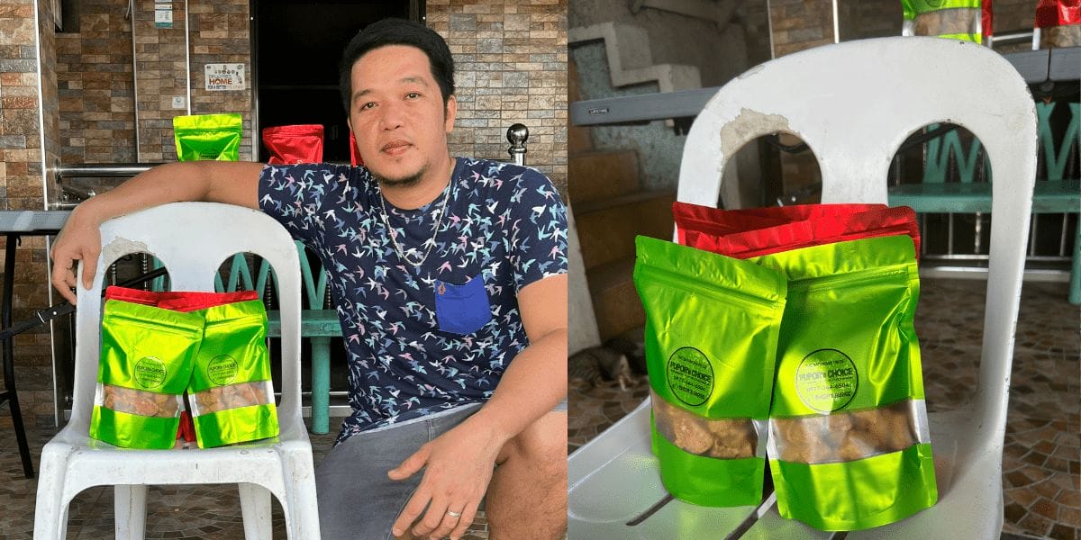 Man shares vital role of monoblock chair in his home-based chicharon ...