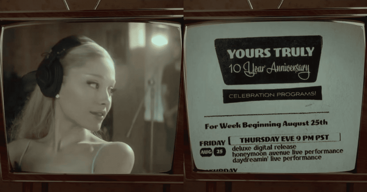 Ariana Grande returns to music to celebrate 10th anniversary of debut ...