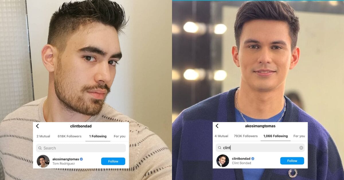 Clint Bondad raises eyebrows after following only Tom Rodriguez on ...